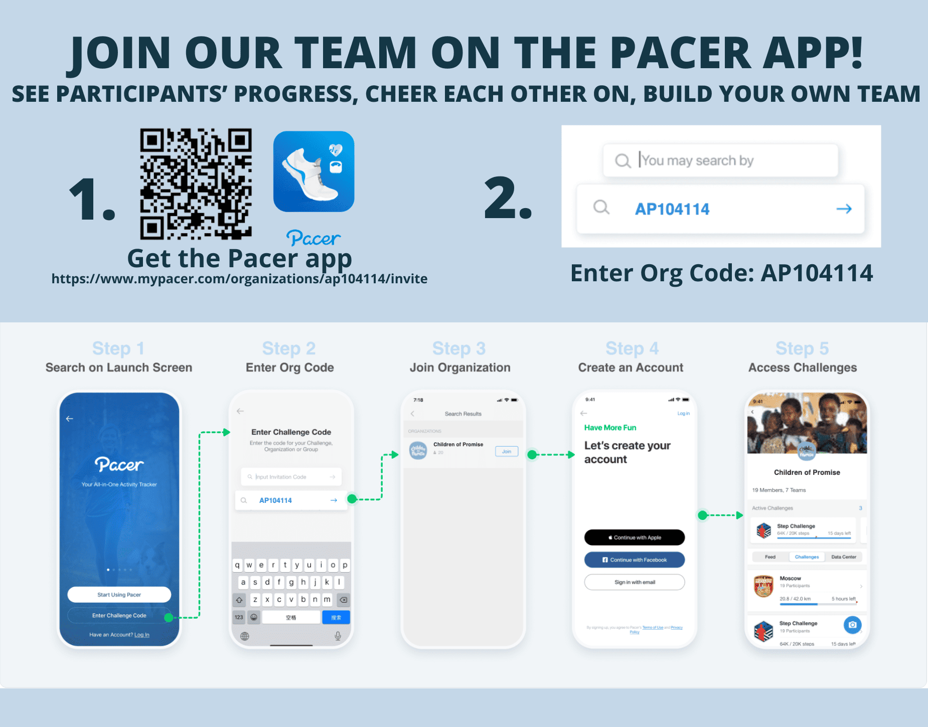 Steps | Children of Promise